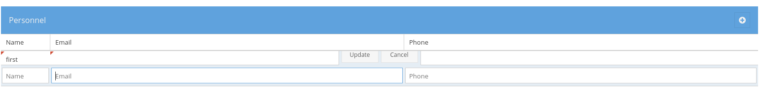 Rowediting plugin customization in ExtJs - Jnesis